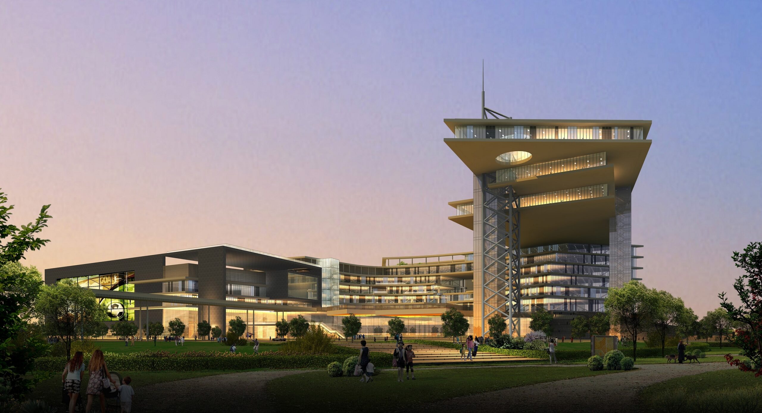 Shenyang Fitness Center | Yasui Architects & Engineers